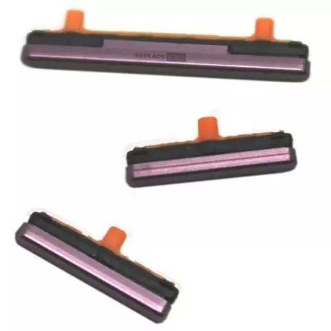Power & Volume External Buttons for Samsung S9 / G960 | Purple | BAQ